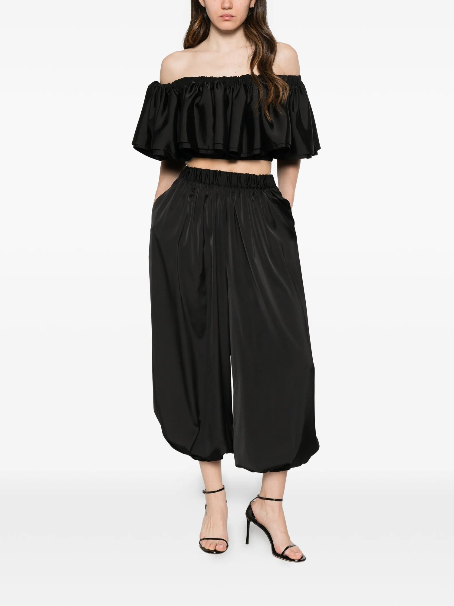 Блуза Parlor Elasticated-waist blouse, размер 34 — фото 1