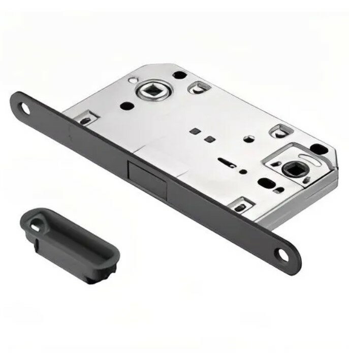 Защелка сантехническая магнитная BUSSARE L5096 WC MAG BLACK, чёрная