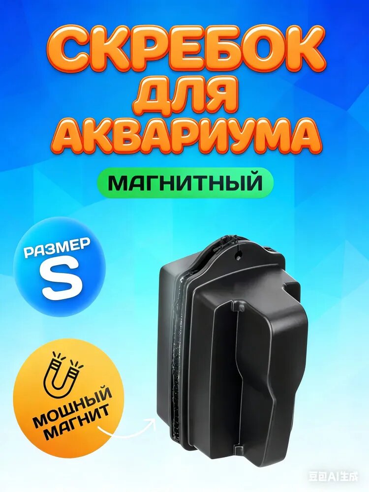 Скребок для аквариума