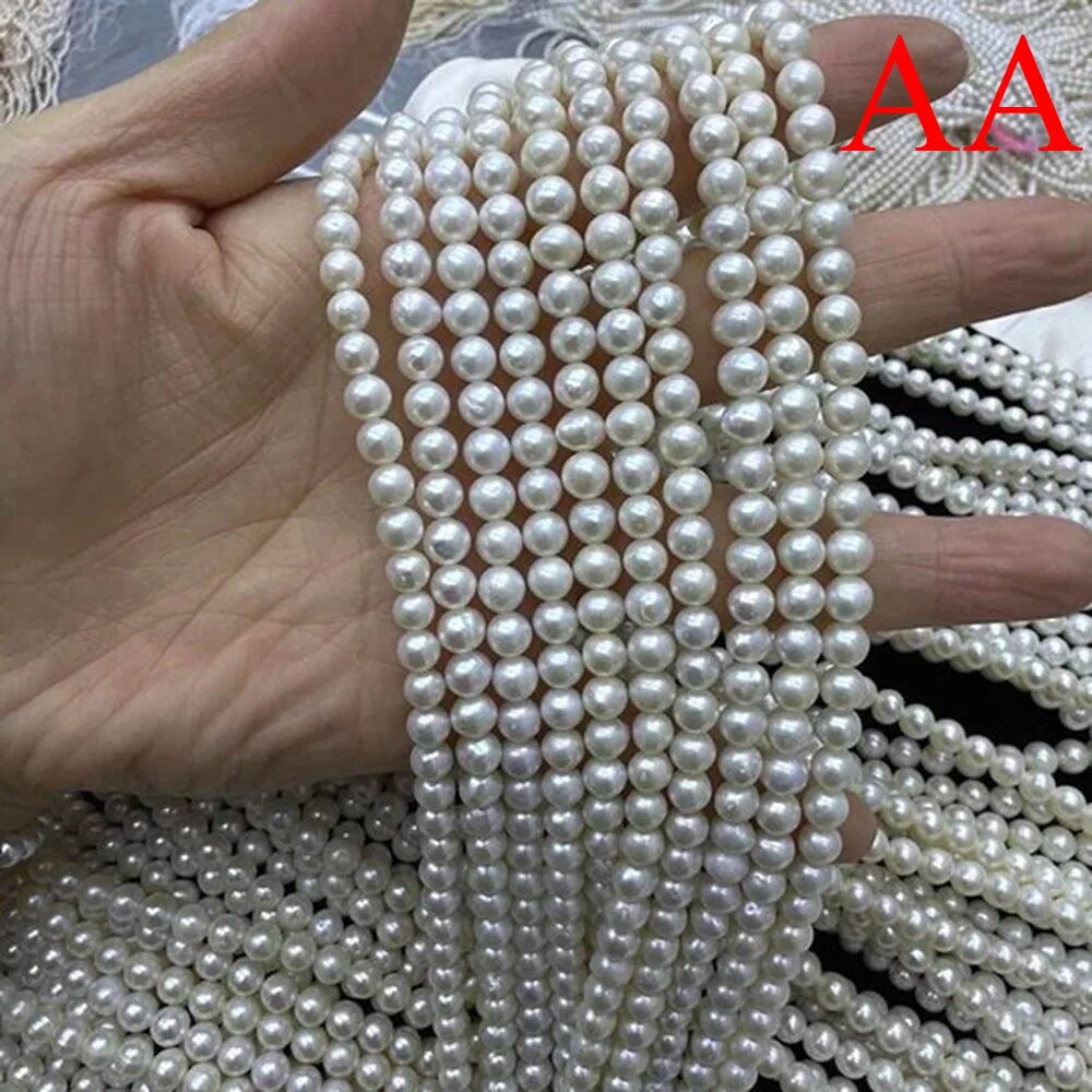 Натуральный жемчуг 5-6 мм для украшений 5-6mm, AA