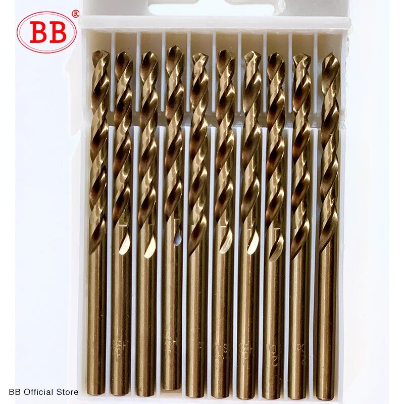 Набор сверл BB DIY 1-13 мм HSS-CO 2.2mm(10PCS), HSS-Co