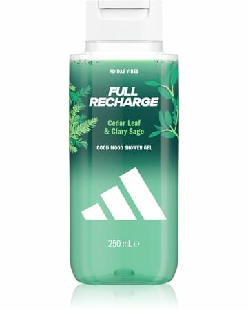 Средство для душа Adidas Vibes Full Recharge, 250 мл