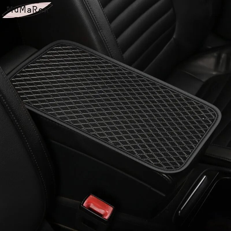 Кожаный чехол для подлокотника + кожа с эффектом памяти + чехол для автомобильного подлокотника в простом стиле 18339010