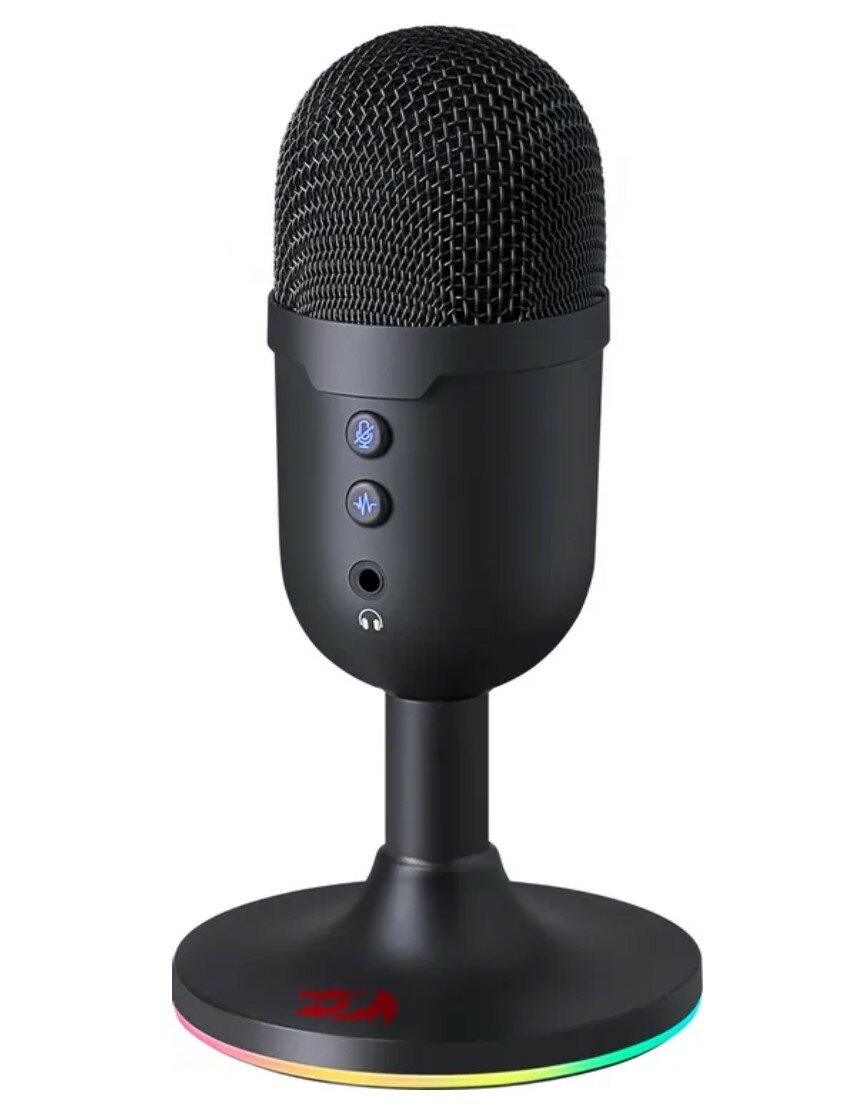 Микрофон REDRAGON Pulsar GM303, проводной, черный