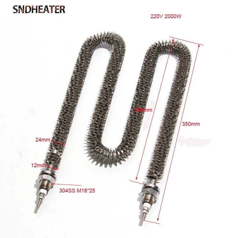 SNDHEATER нагревательный элемент 220В 220V 2KW 300 350L