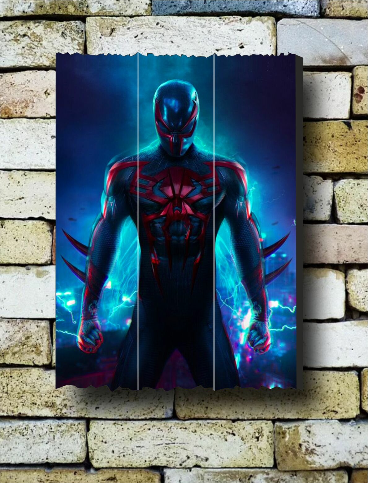 Картина на досках человек муравей 1 antman