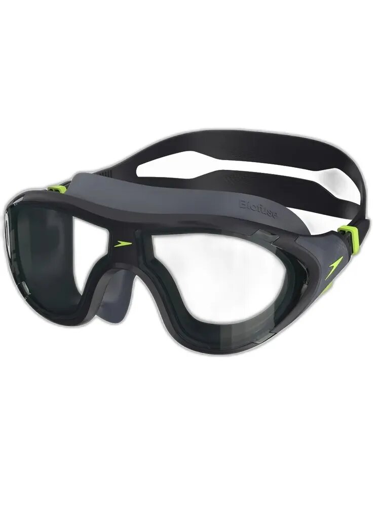 Очки для плавания маска SPEEDO BIOFUSE 2.0 MASK для бассейна, плавательные, силиконовые, с антифогом, взрослые