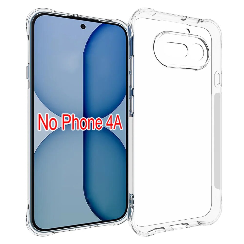 Чехол для Nothing Phone 4A A069 с воздушной подушкой, противоударный, силиконовый, из ТПУ, мягкая задняя крышка для Nothing Phone 4A Phone4A 5G