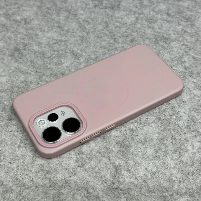 Для OPPO Reno 15 Pro Max Global Case Тонкий однотонный матовый магнитный чехол для ПК для OPPO Reno 15 Pro Противоударный бампер Funda