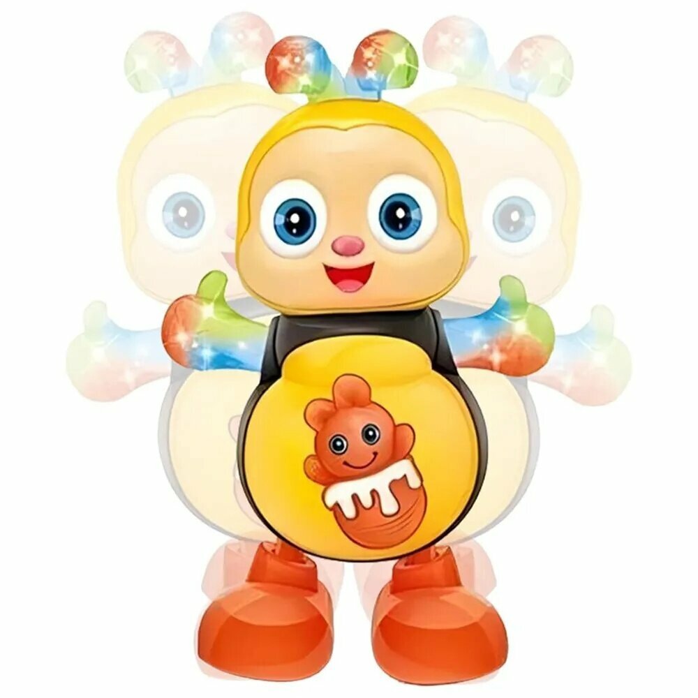 Электронная игрушка-пчела с музыкой, светом и танцами