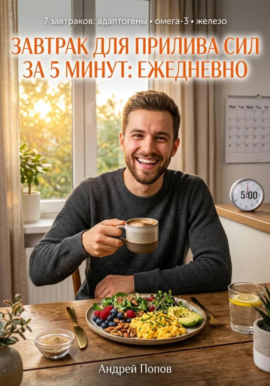 Завтрак для прилива сил за 5 минут: ежедневно [Цифровая книга]