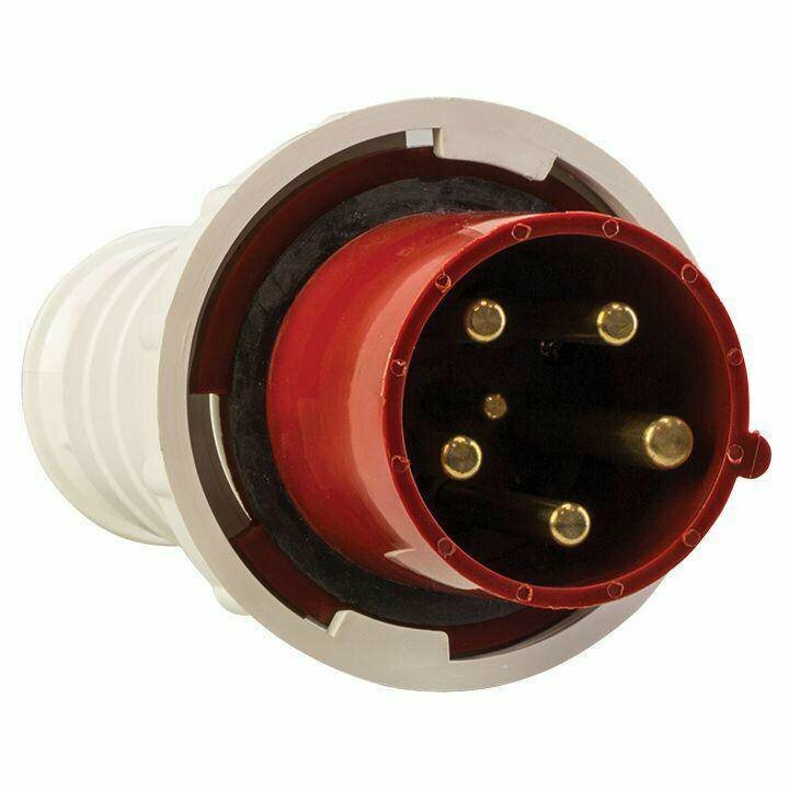 EKF Вилка каб 63А 3Р+N+Е IP44 перен 380В 035 ЭКФ ps-035-63-380