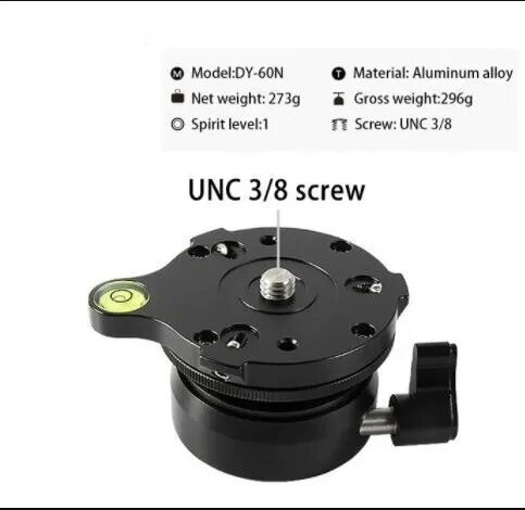 Штативная головка SEEINRIG DY-60N, Белый