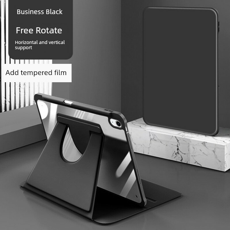 Чехол-книжка для iPad A1566/A1567, вращающийся защитный чехол для планшета Apple iPad Air 2-го поколения, складная