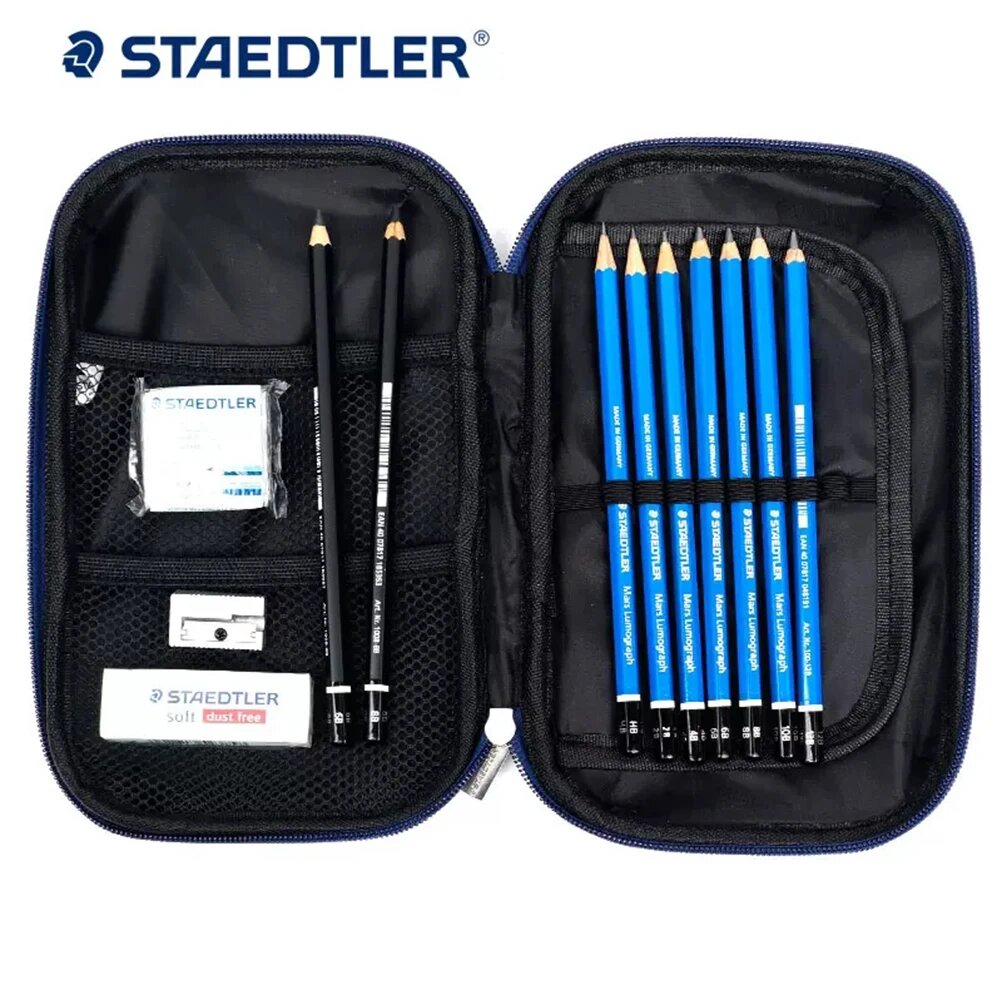 Набор для рисования STAEDTLER 100SET3 100 синих карандашей