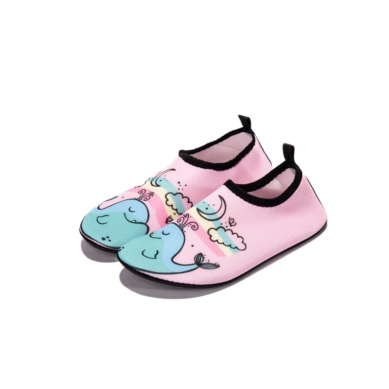 Детские аквашузы розовые Pink Dolphin, 26/27