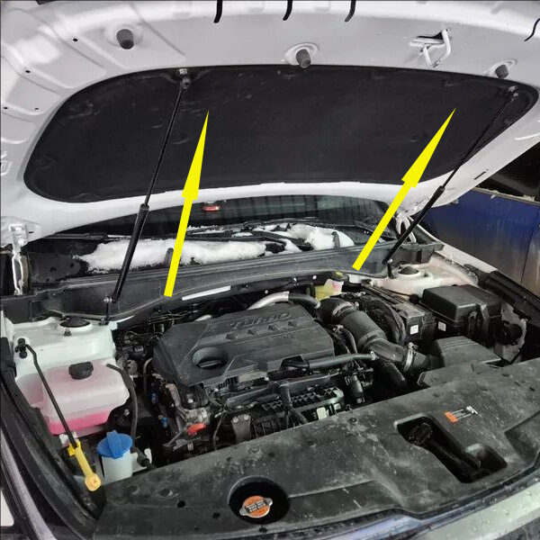Газовые упоры капота для Kia Sportage (NQ5) 2021-2025 "Амортизаторы" Киа Спортейдж NQ5 2 шт
