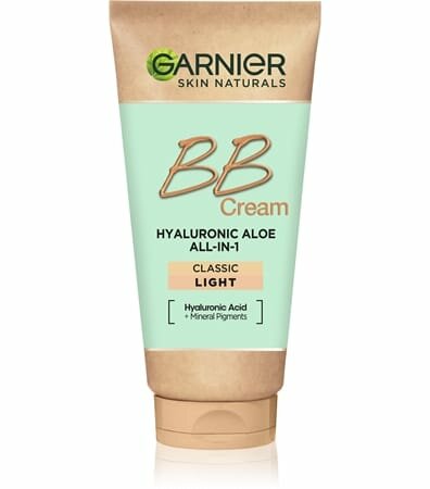 Bb-средство Garnier Hyaluronic Aloe All-in-1 BB Cream, оттенок светлый, 50 мл