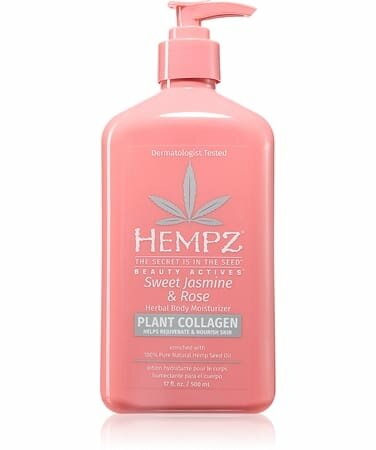 Молочко для ухода за кожей Hempz Sweet Jasmine & Rose, 500 мл