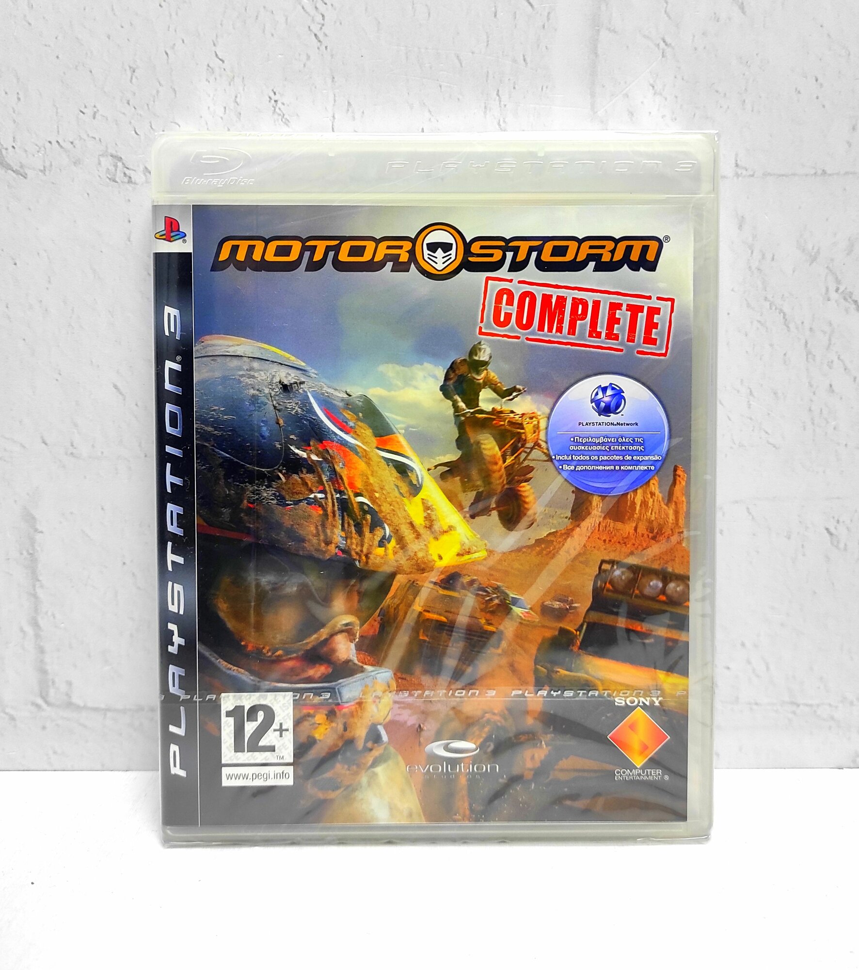 Motorstorm Complete Английский язык BLES 00006 Видеоигра на диске PS3