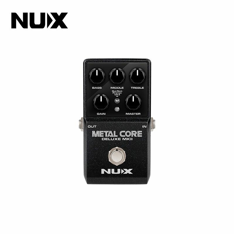 NUX Metal Core Deluxe MKII Педаль предусилителя с высоким коэффициентом усиления