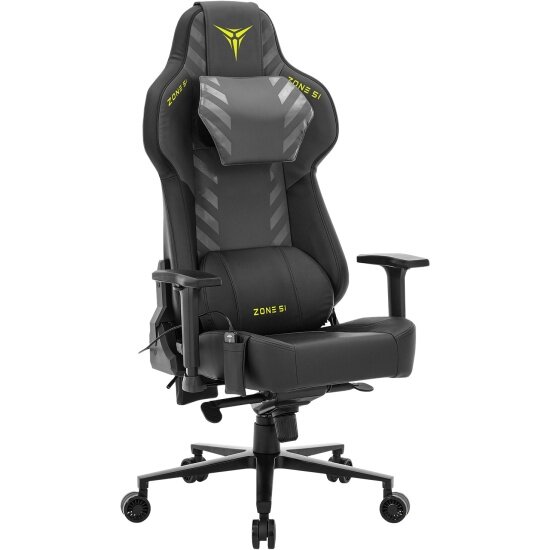 Кресло геймерское Zone 51 IMPULSE Black массажное