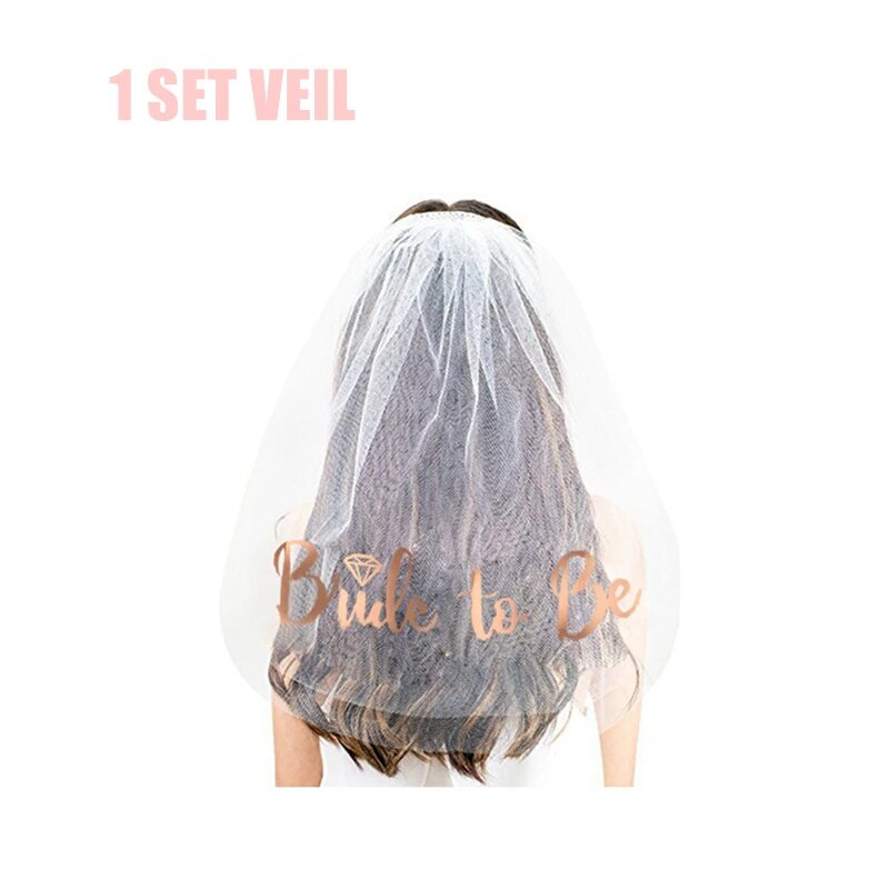 Вил 1set veil, украшение для девичника