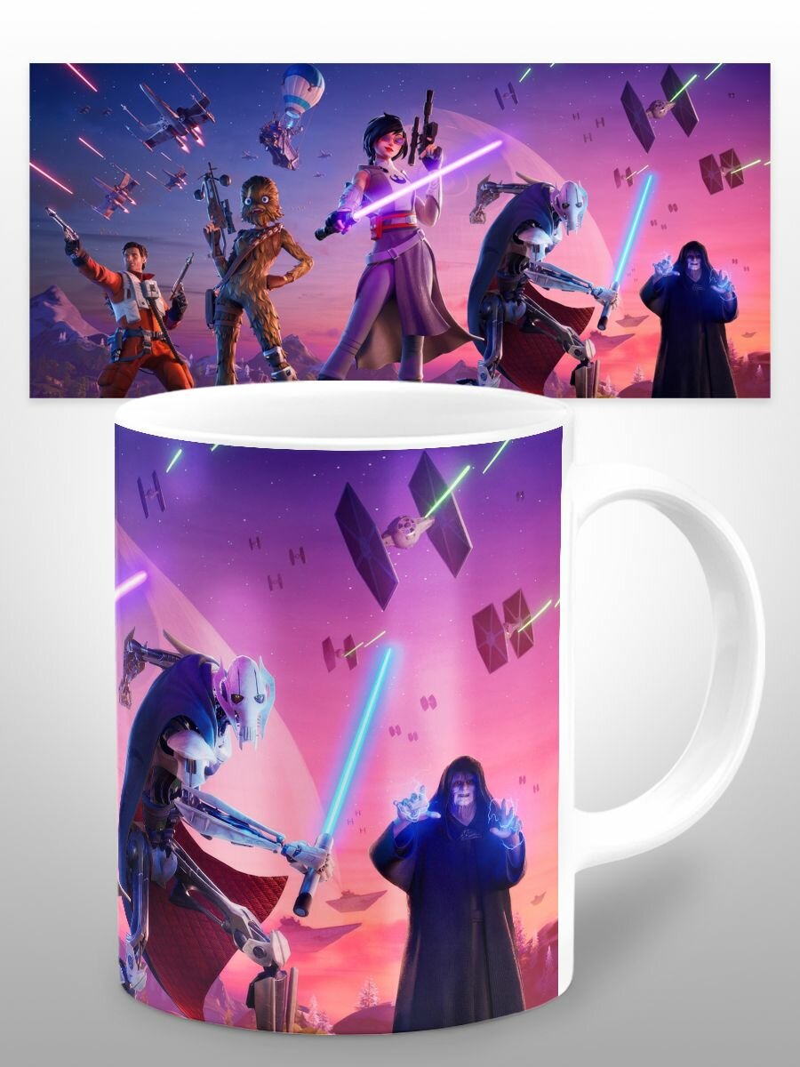 Кружка Фортнайт Fortnite, 330 мл, 1 шт.