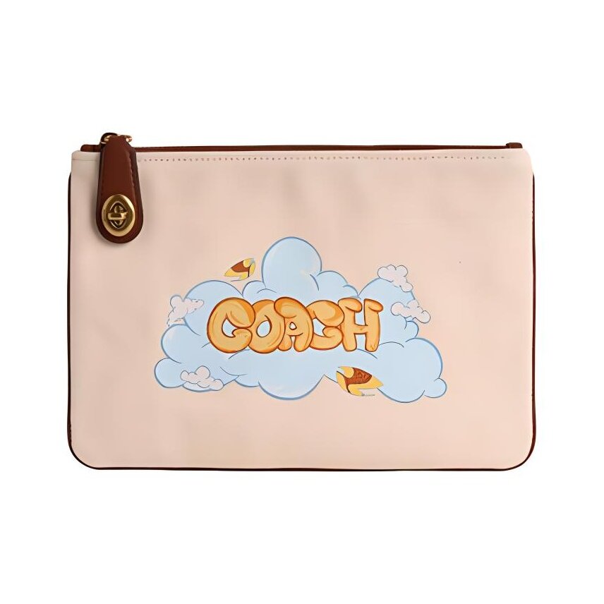 Сумка Coach, фактура стеганая — фото 1