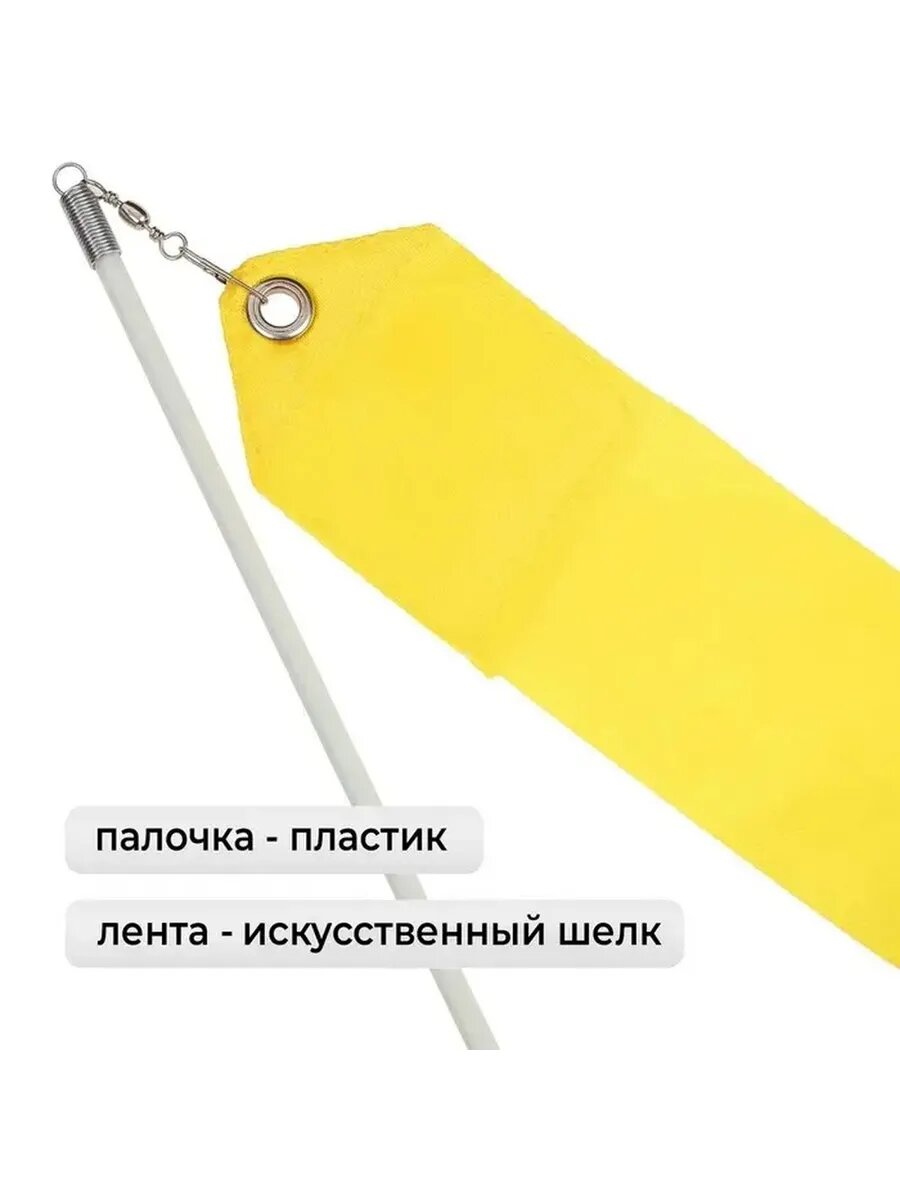 Яркая гимнастическая лента для начинающих
