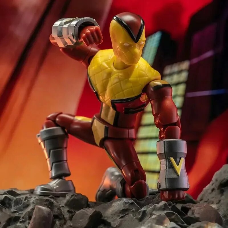 Фигурка Blokees Marvel Shocker, желтый