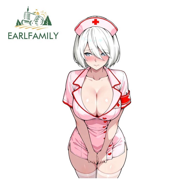 Наклейка на авто Nurse 2B, 13cm