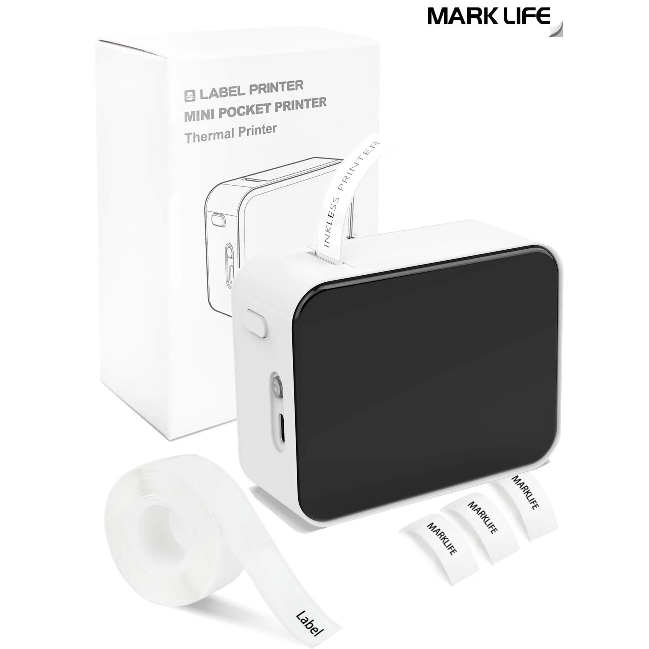 Термопринтер этикеток MARKLIFE P15 Белый