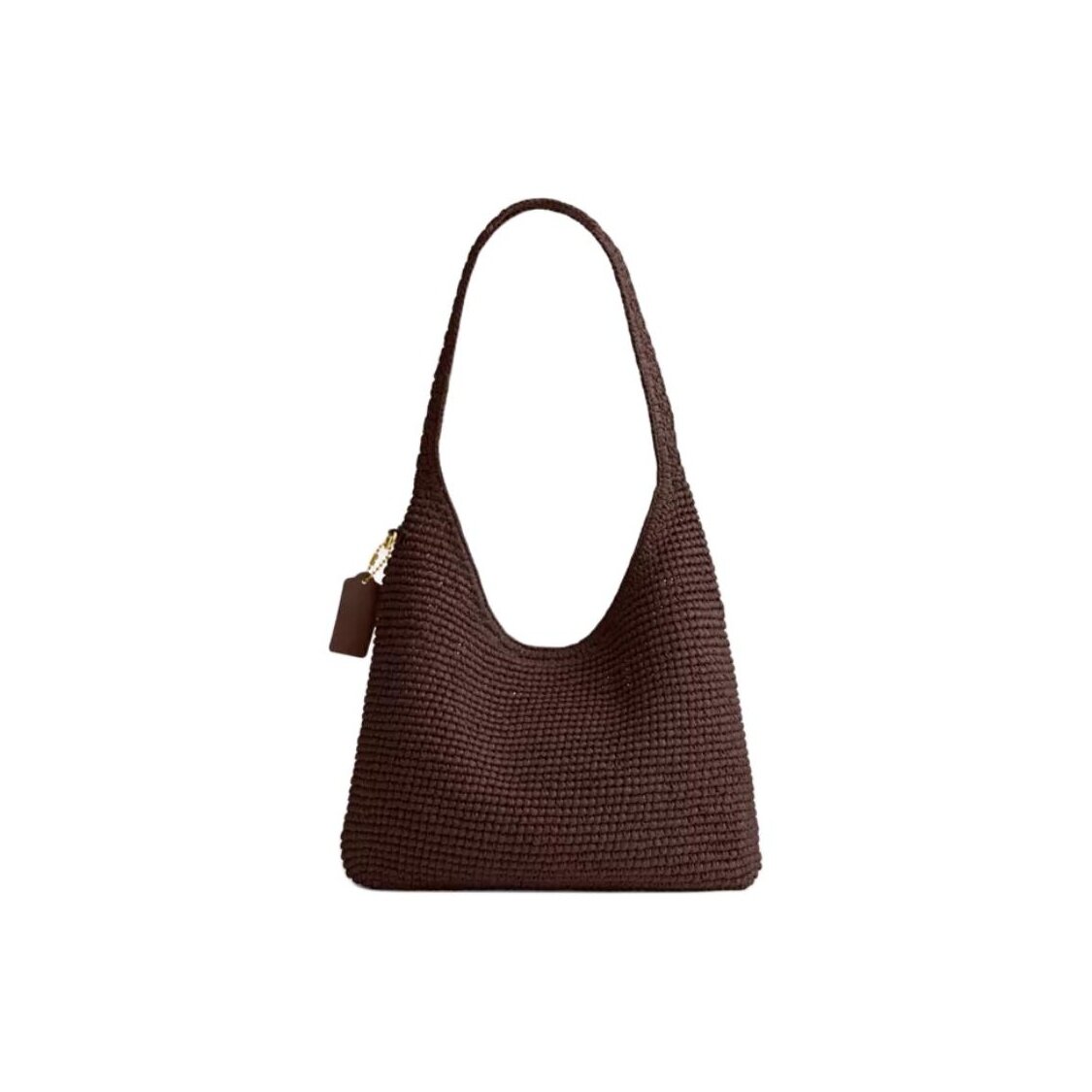 Сумка Coach Brooklyn, фактура плетеная — фото 1