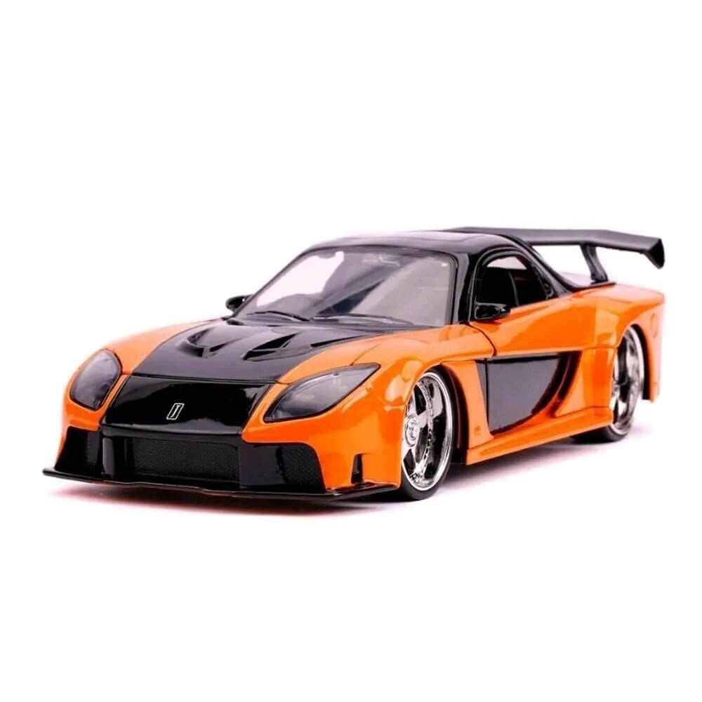 Машинка Jada Toys Fast & Furious 1:24 Honda Mazda RX-7 Die-cast Car, Детские игрушки, подарки для коллекционеров 1