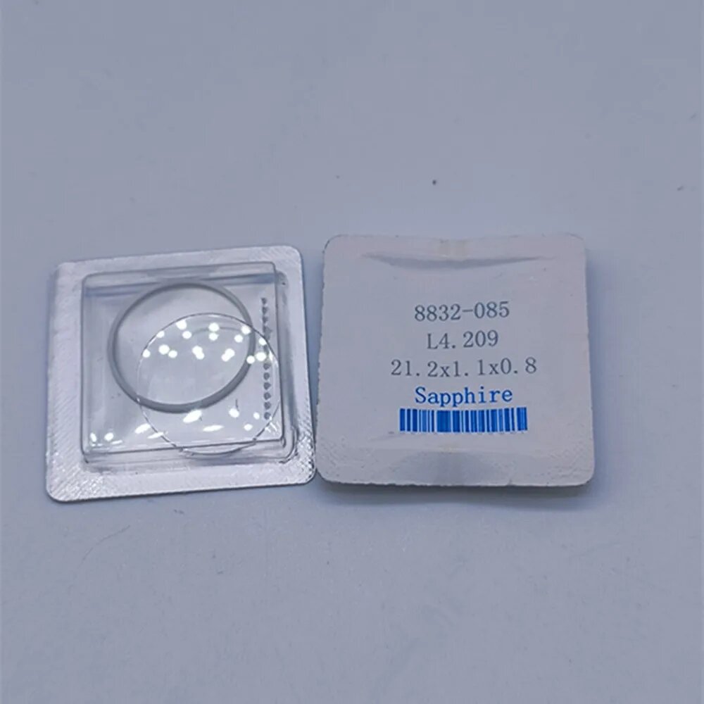 Сапфировое стекло для часов 21.2x1.1x0.8, L4.209