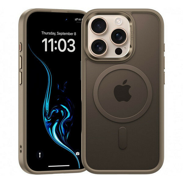 Чехол Benks Mist Protective Case для iPhone 16 Pro 6.3" (C. K. FF. AP. TR.0065) Titanium Gold