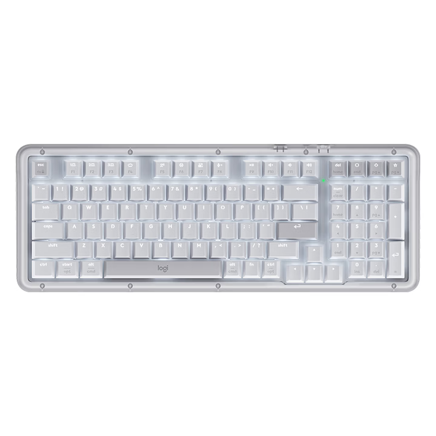 Механическая клавиатура Logitech ALTO KEYS K98M с gasket-конструкцией и горячей заменой свитчей