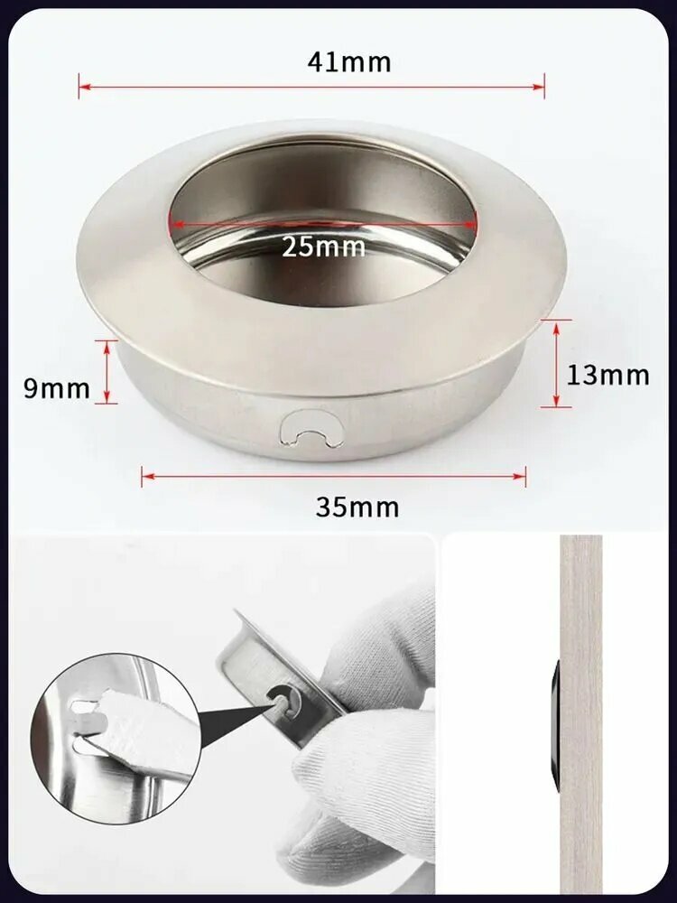 Ручка мебельная ,3.5см