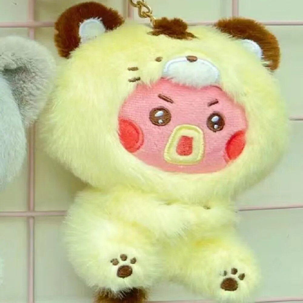 Плюшевый брелок BTS BT21 Baby More Fluffy мягкая игрушка, подарок для детей, для коллекции и игр