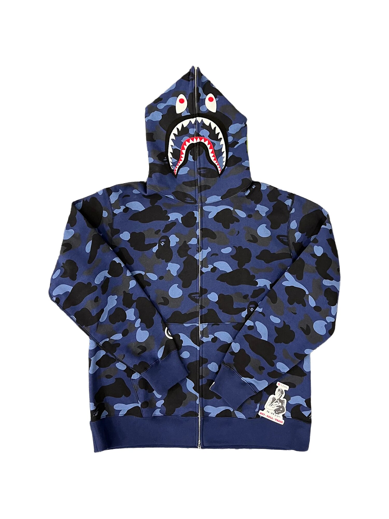 Худи ABC Camo Shark