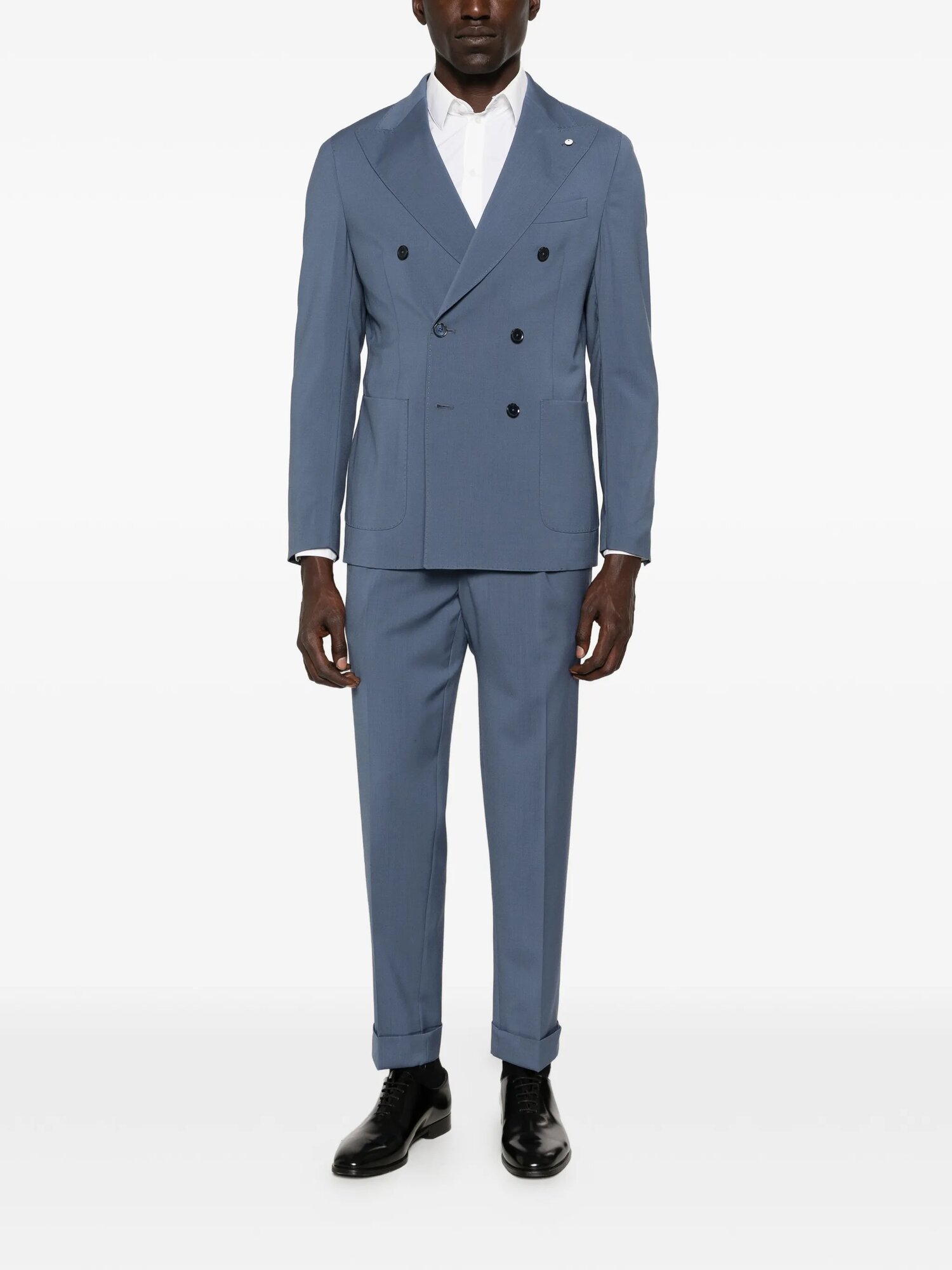 Комбинезон Lubiam Double-breasted peak-lapel suit, размер 56 — фото 1