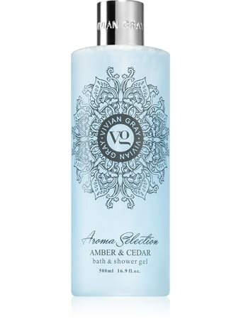Средство для душа Vivian Gray Aroma Selection Amber & Cedar, 500 мл