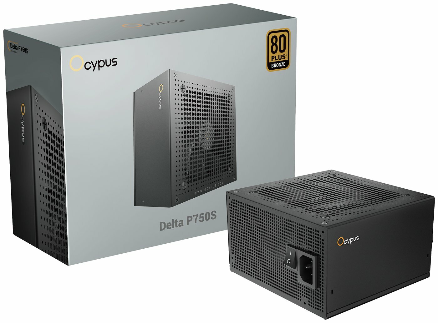 Блок питания Ocypus Delta P750S 750W 80+ Bronze ATX 3.1 (P750S-BF)