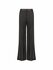 Брюки Missoni Metallic-effect open-knit trousers, размер 40, черный
