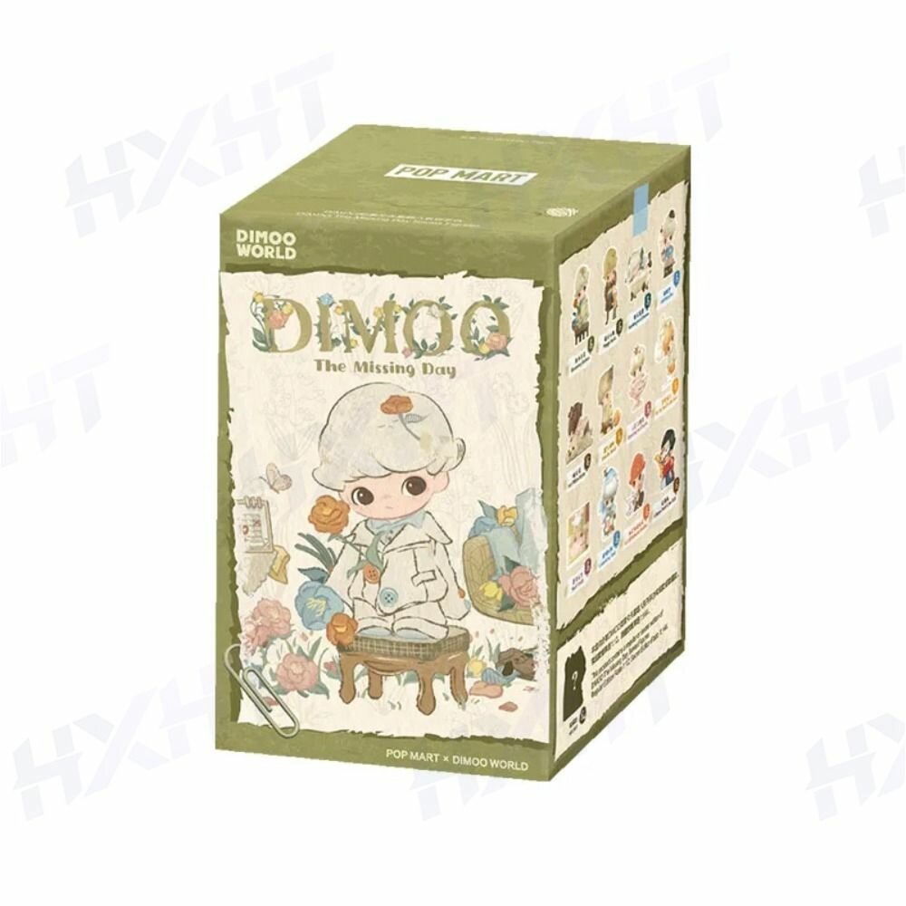 Pop Mart Dimoo The Missing Day Слепой бокс Коллекционная фигурка