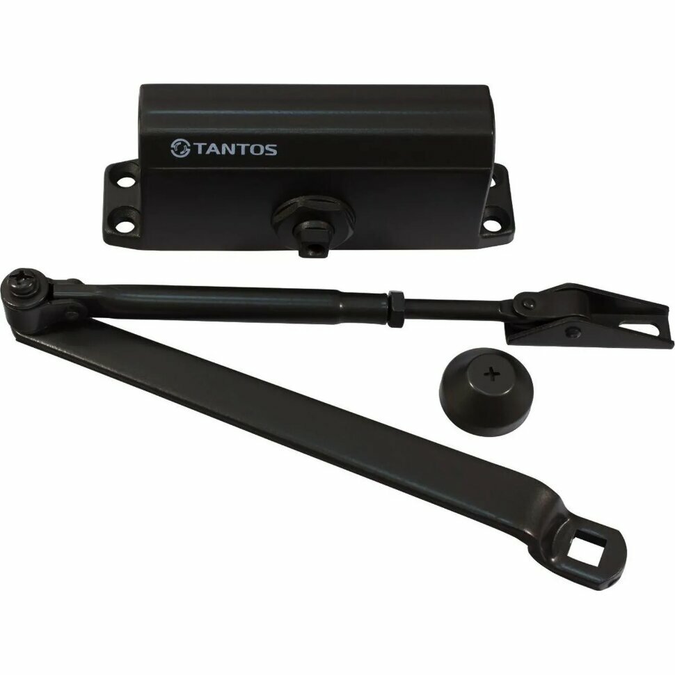 Доводчик TANTOS TS-DC045 черный дверной, усилие EN2, вес двери до 50 кг, 2206403