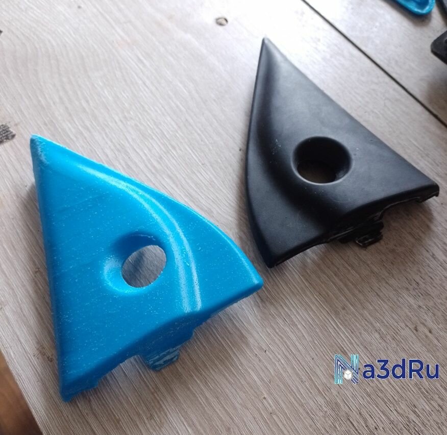 Крышка внутреннего зеркала Toyota Yaris 2000 2006 / Тойота Ярис облицовка салона 67492-0D020, 3D-печать
