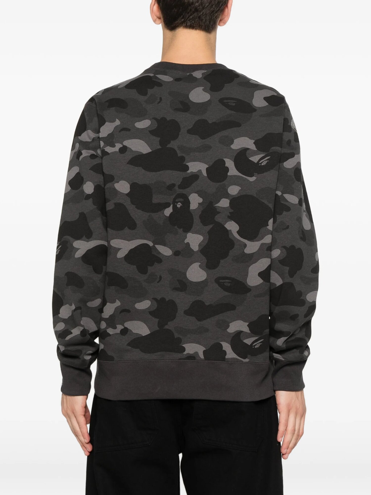 Толстовка BAPE BLACK Camouflage-pattern logo-print sweatshirt, размер 54 — фото 1