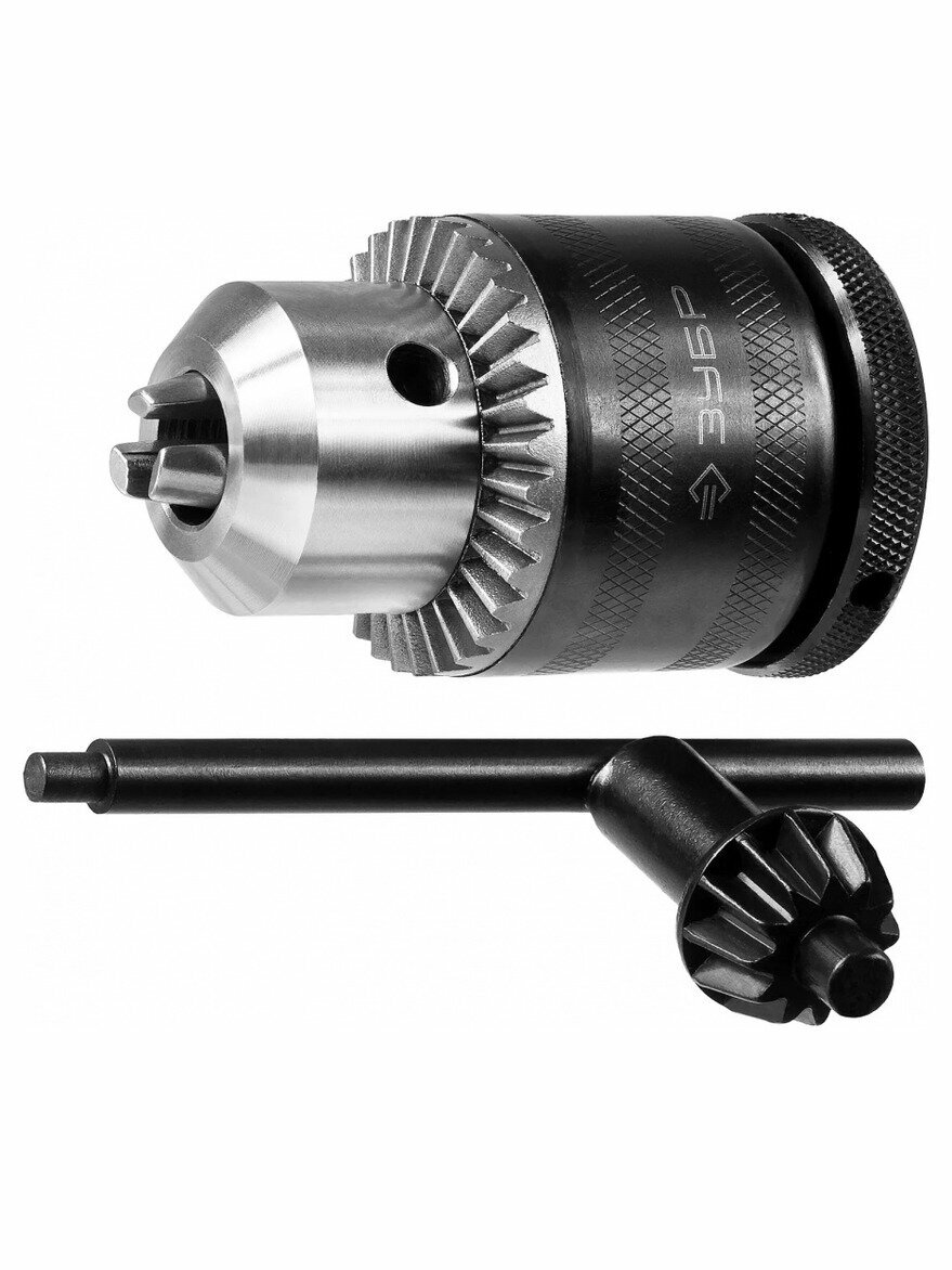 Патрон быстрозажимной с фиксатором, Профессионал, 1/2", 2-13 мм, ЗУБР